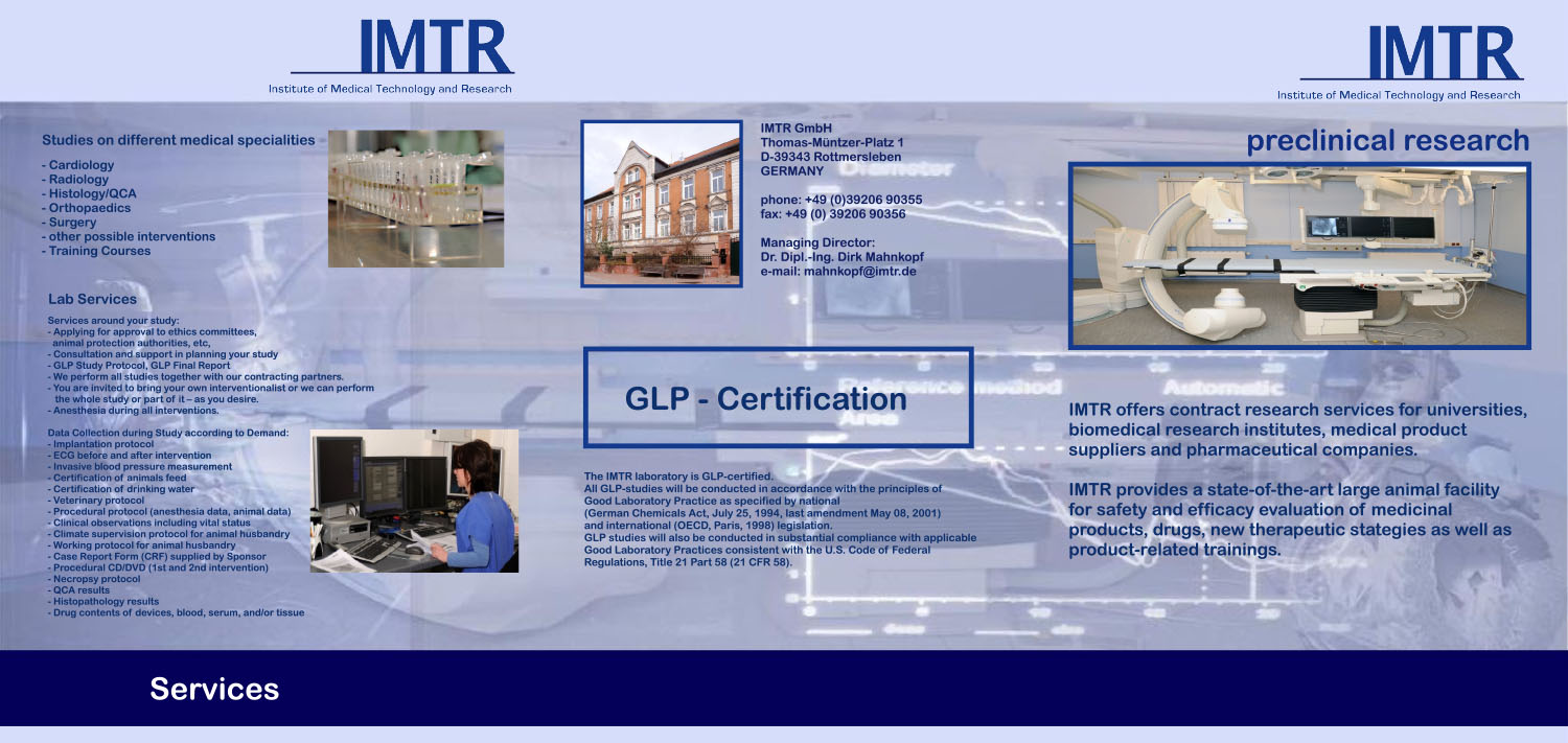 IMTR | Flyer-English